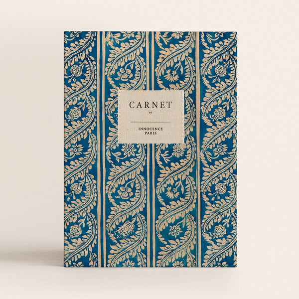 Fabric Cover Royal Blue notebook - INNOCENCE