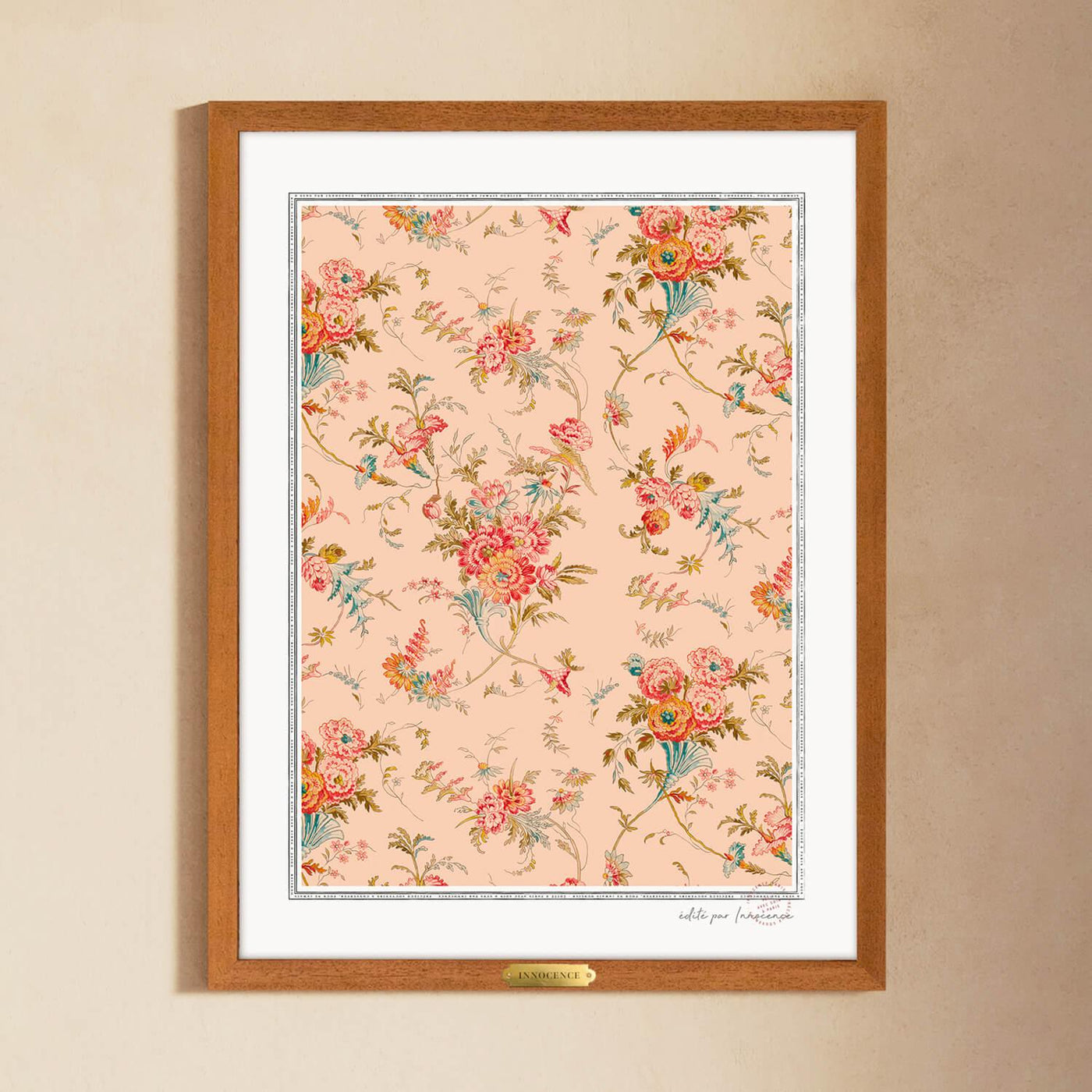 Découvrez nos belles Affiches Décorative INNOCENCE - Encadrement bois