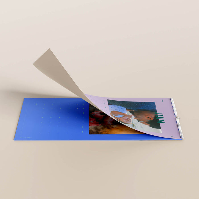 Colorful A3 Photo Calendar – Design and personalised gift